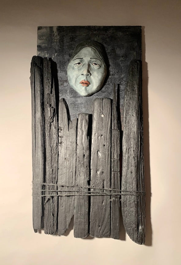Portraits In Clay: Sandy Frank : On the Fence – Abrams Claghorn Shop